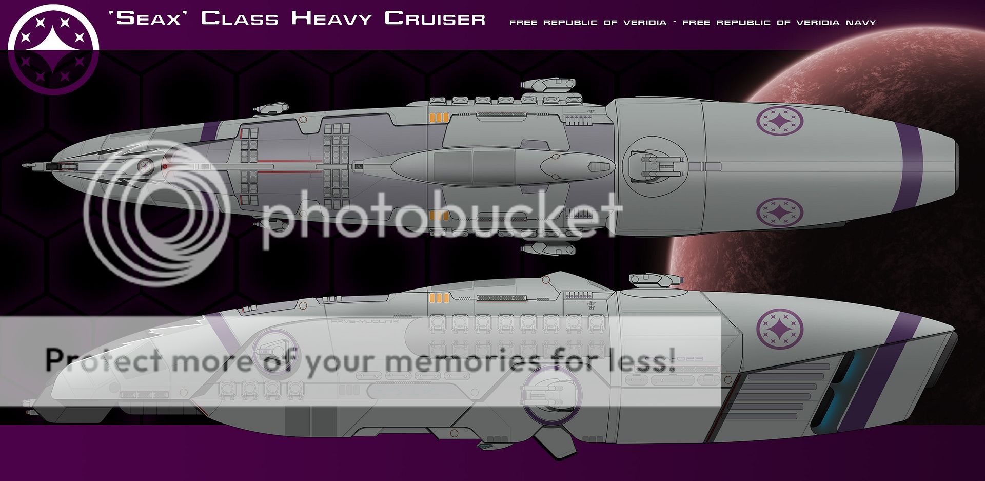 Chronicles of Man Heavy Cruiser — Scifi-Meshes.com