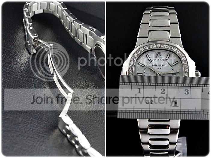 นาฬิกาและจิวเวลลี่ : ประมูล PATEK PHILIPPE NAUTILUS Lady Size Quarts ...