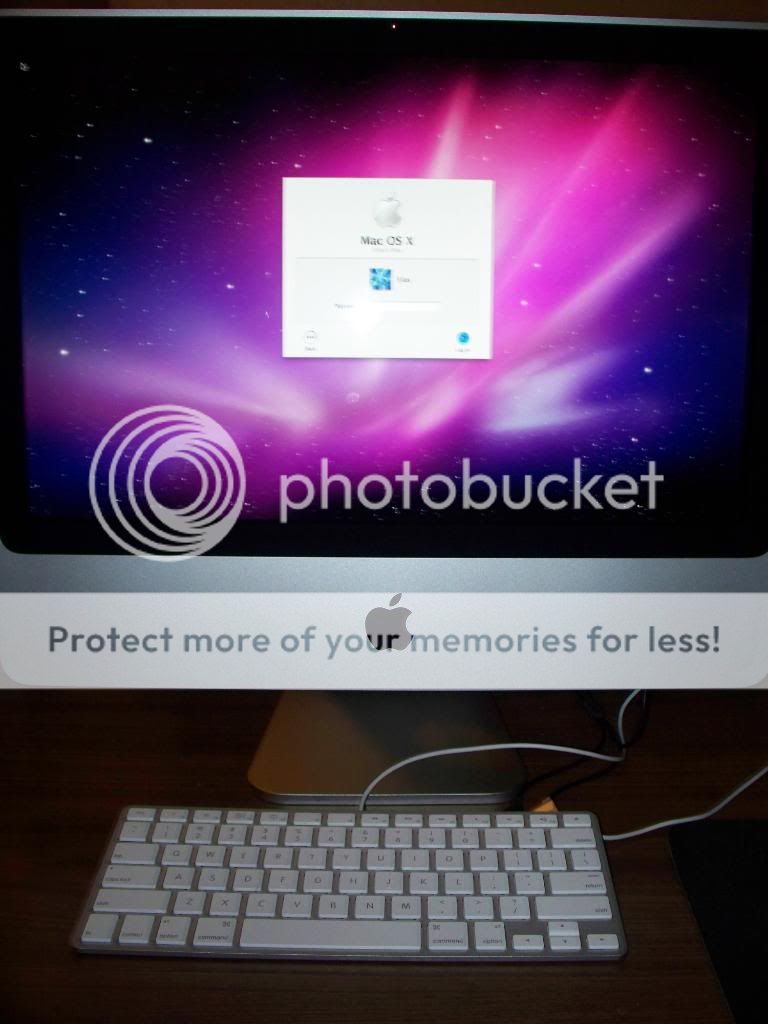 IMac - Login Screen Photo by Sjortez | Photobucket